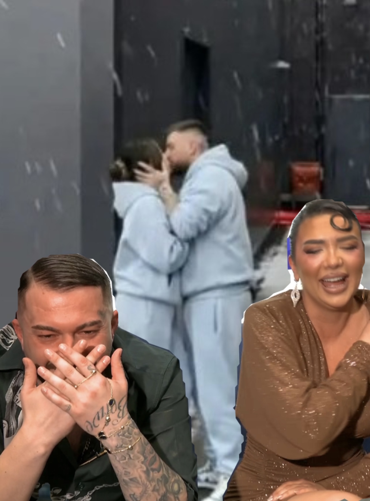 Foto që hap debat! Alba del jashtë shtëpisë së BBVK dhe takon Limin ...